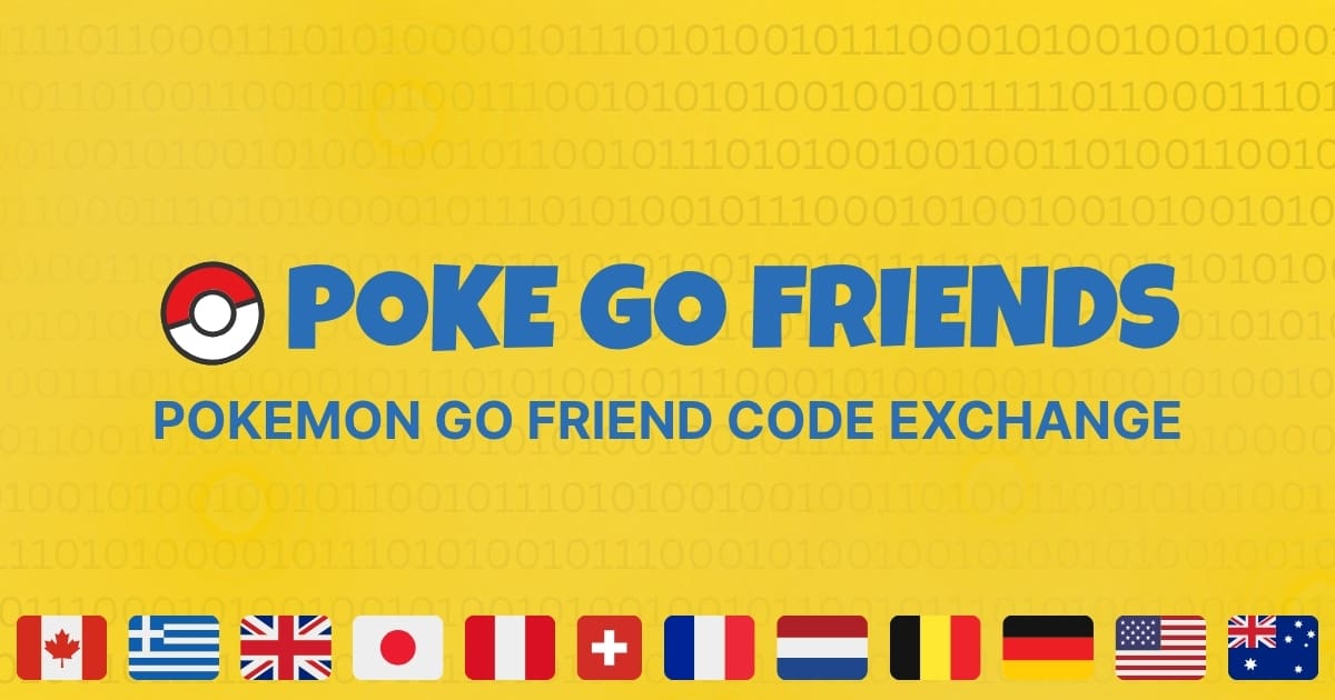 Pokémon GO Friend Code Exchange